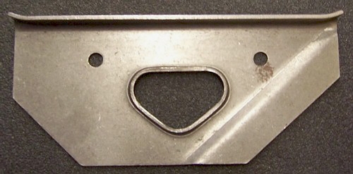 Corvette Gusset Frame Corner Right 65 67 ( #1010B ) | EC Products