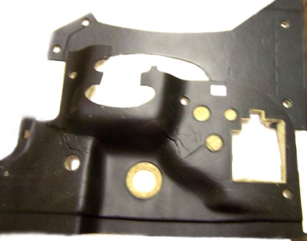 Corvette Insulation Set Firewall With Heater With Fasteners Exact ...