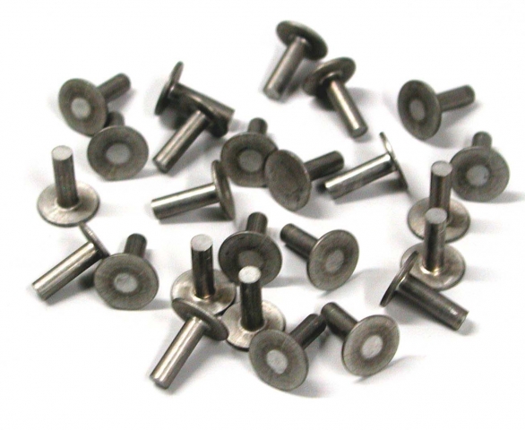 Corvette Rivets Body Assembly Flat Head 3/16 X 3/8 Aluminum 25 Pieces ...
