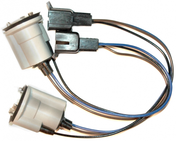 Corvette Socket Set Front Parking Turn Signal Lamp With Wiring And ...