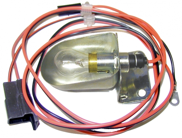 Corvette Lamp Assembly Under Hood With Light Bulb Usa 80 82 ( #E12440 ...