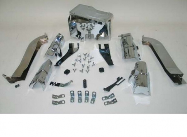 Corvette Ignition Shield Set Small Block 327/350 69 ( #E17267 ) | EC ...