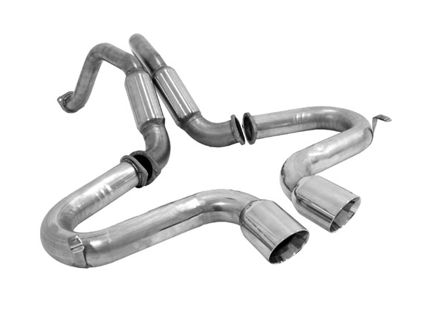 Corvette Exhaust System Billy Boat Bullet T304 Stainless Steel 4 Inch ...