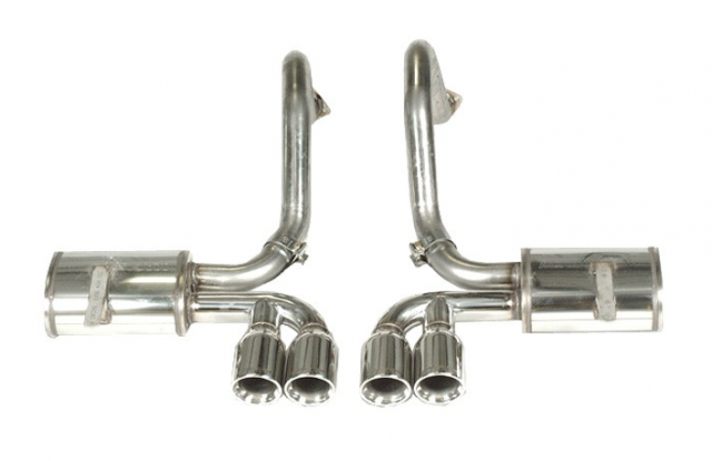 Corvette Exhaust System Magnaflow True Duals With Crossover X Pipe 97 ...