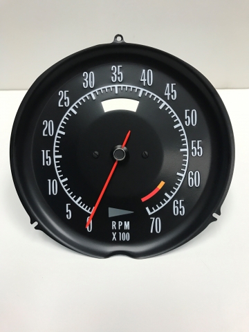 Corvette Tachometer Assembly All Elecronic 6500 Rpm New 72 74 ( #E22503 ...
