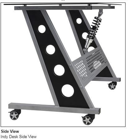 Corvette Pitstop Furnitureâ„¢ Compact Desk ( #E23215 ) | EC Products