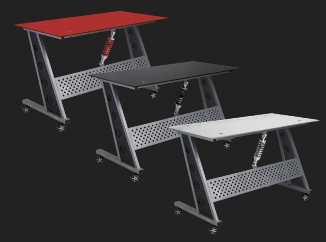 Corvette Pitstop Furniture™ Gt Spoiler Desk ( #E23225 ) | EC Products