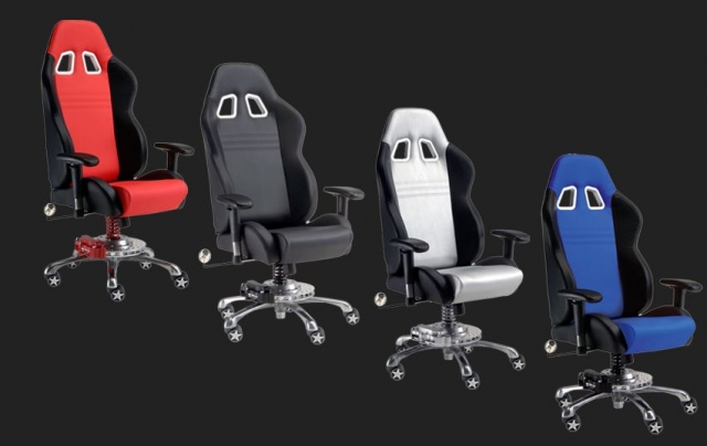 Corvette Pitstop Furnitureâ„¢ Gt Office Chair ( #E23223 ) | EC Products