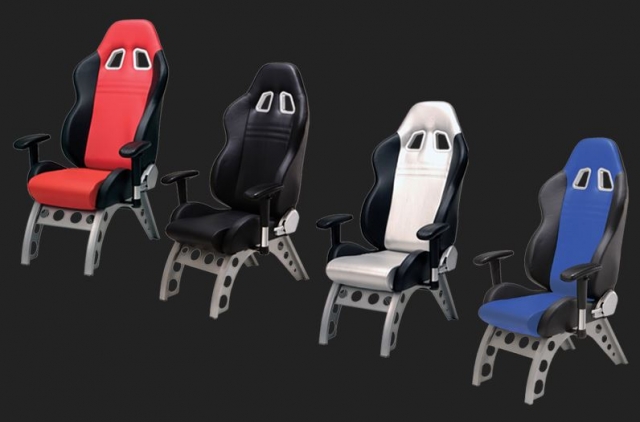 Corvette Pitstop Furnitureâ„¢ Gt Receiver Chair ( #E23224 ) | EC Products