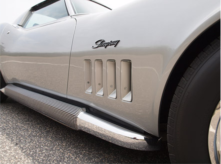 Corvette Exhaust System Side Aluminized Pipes 2 Inch Small Block ...