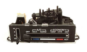 Corvette Control Panel Heater With Air Conditioning 77 78 ( #E6070A ...