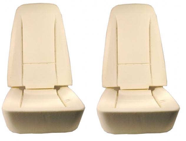 Corvette Foam Set Seat Not For 78 Pace Car 4 Pieces 76 78 ( #E7051 ...