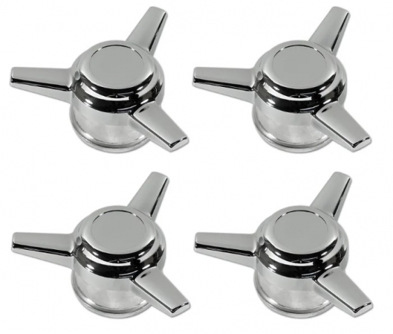 Corvette Spinner Kit Straight Ear Spinner Factory Aluminum Wheels No ...