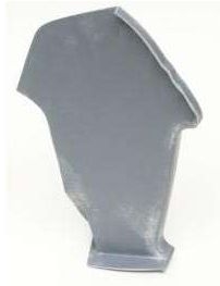 Corvette Panel Cowl Plenum Press Molded White Left 63 64 ( #25374 ...