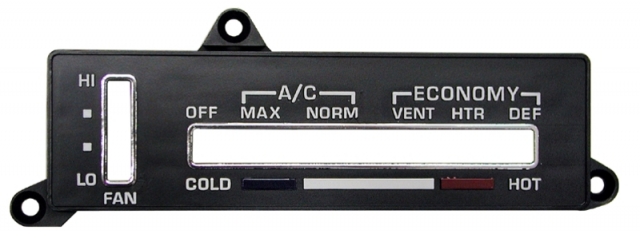 Corvette Plate Heater And Air Conditioning Control 77 79 ( #E11102 ...