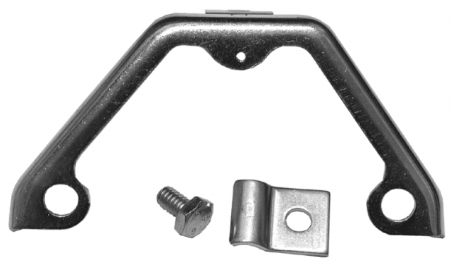 Corvette Bracket And Clamp Kit Accelerator Cable All With 3 X 2 68 69 ...