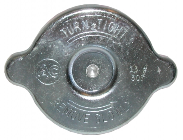 Corvette Cap Radiator Zinc Plated Steel For Aluminum Radiators 307 13 ...