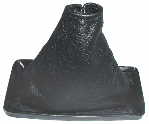 Corvette Boot Shifter Black Leather 4 Speed 68 76 ( #E4001 ) | EC Products