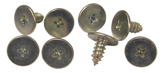 Corvette Screw Set Windshield Weatherstrip Retainer Convertible Pillar ...