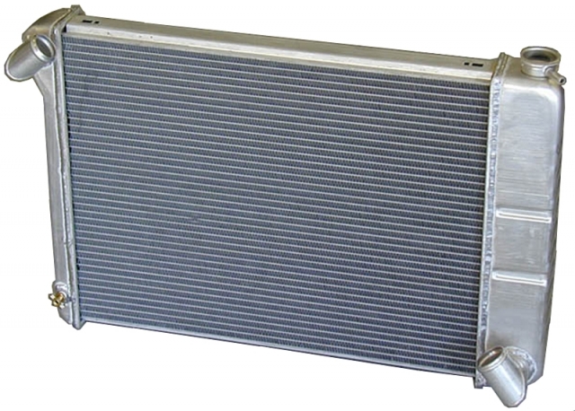 Corvette Radiator Aluminum Direct Fit Natural Finish Big Block 66 68 ...