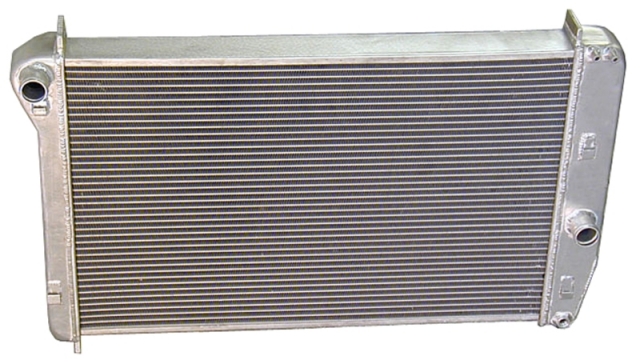 Corvette Radiator Aluminum Direct Fit Natural Finish Manual 97 04 ( # ...